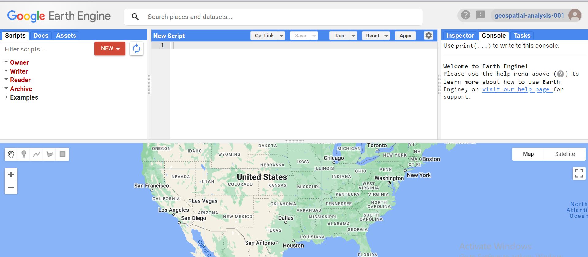 How to Create a Google Earth Engine (GEE) Account with Google Cloud | Spatialnode